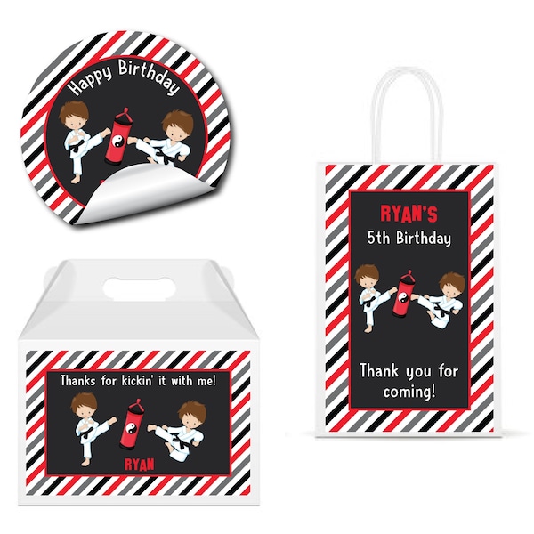 Karate Party Bag - Etsy