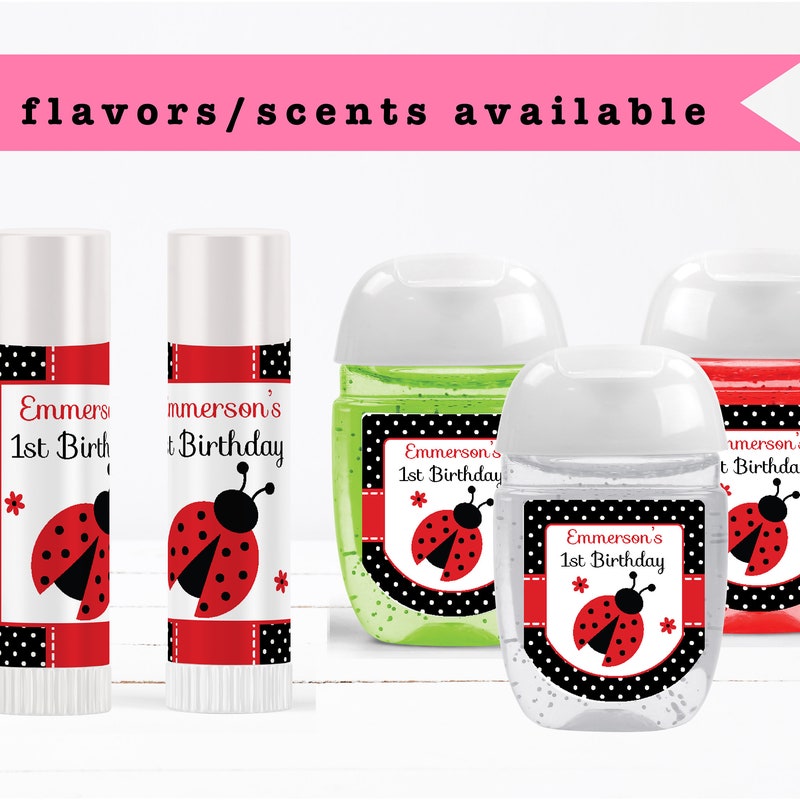 Ladybug Favor Ideas - Etsy