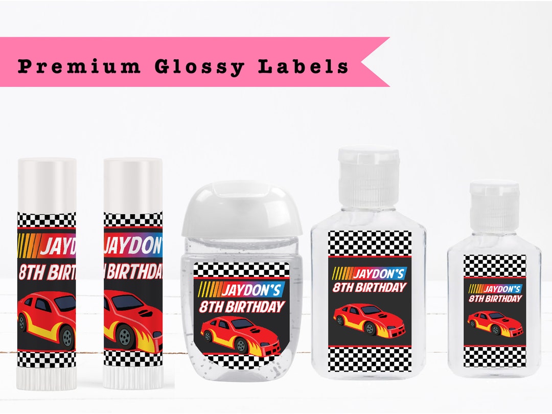 Red Race Car Two Fast Racing Sports Car Nascar Inspired PRINTED GLOSSY ...