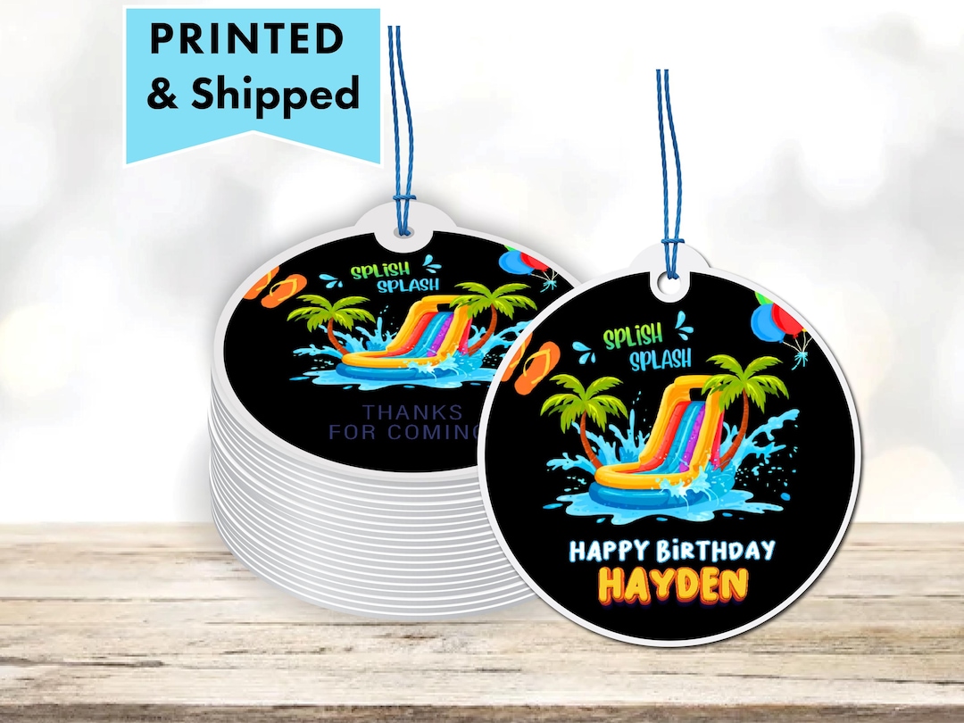 Waterslide Summer Pool Party Splash Backyard Water Slide Bash Boy Girl ...