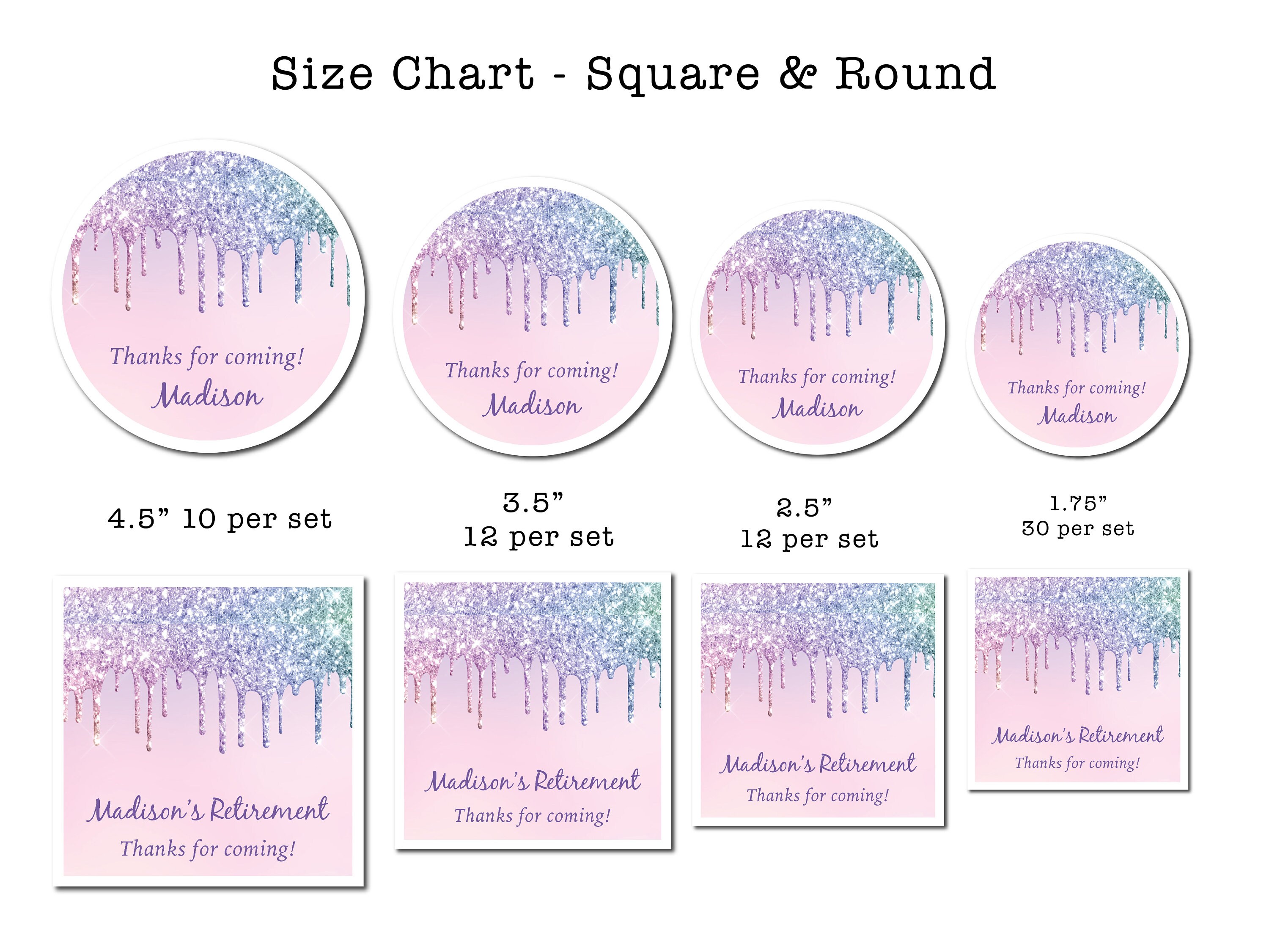 Pastel Rainbow Dripping Glitters Metallic Sparkle Luxury - Etsy