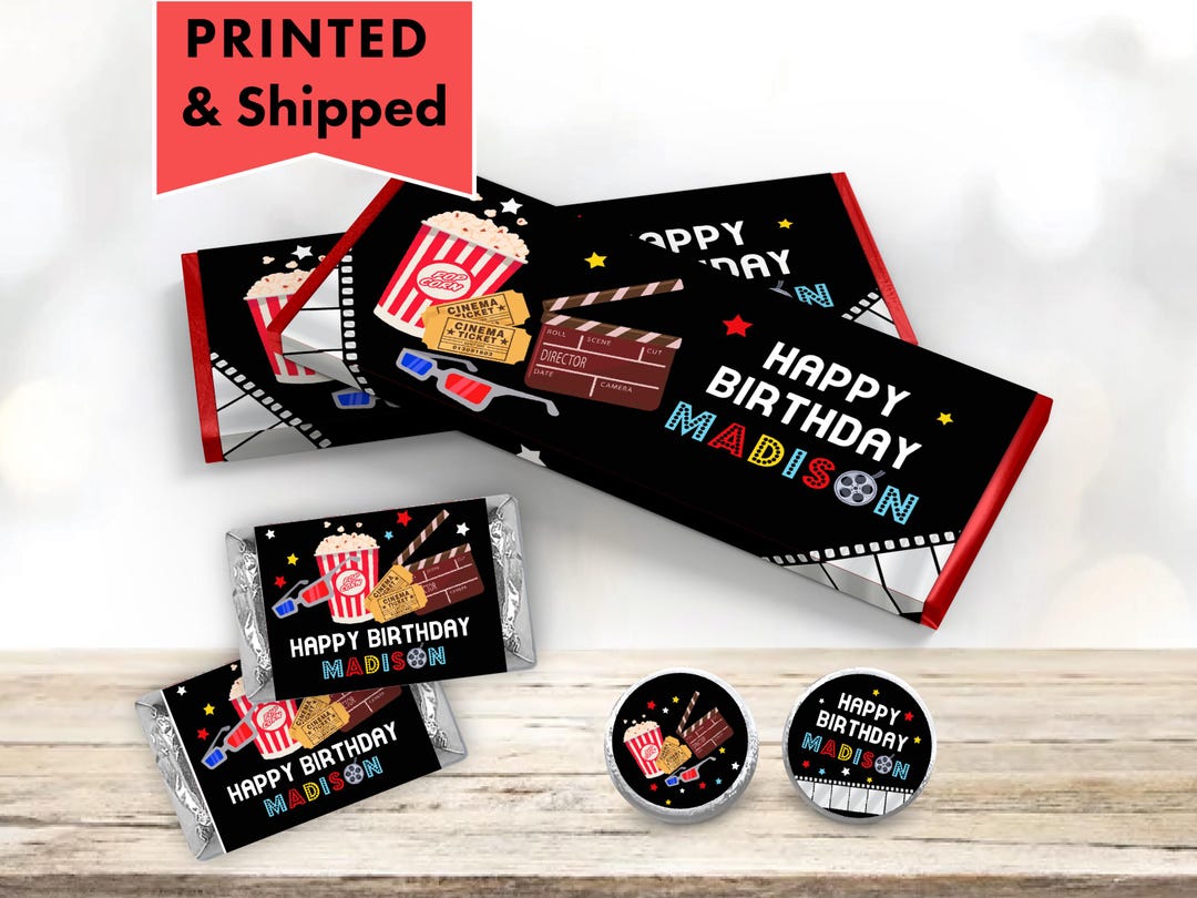 Movie Cinema Film Popcorn Box Movie Night Hollywood Stars Theatre ...