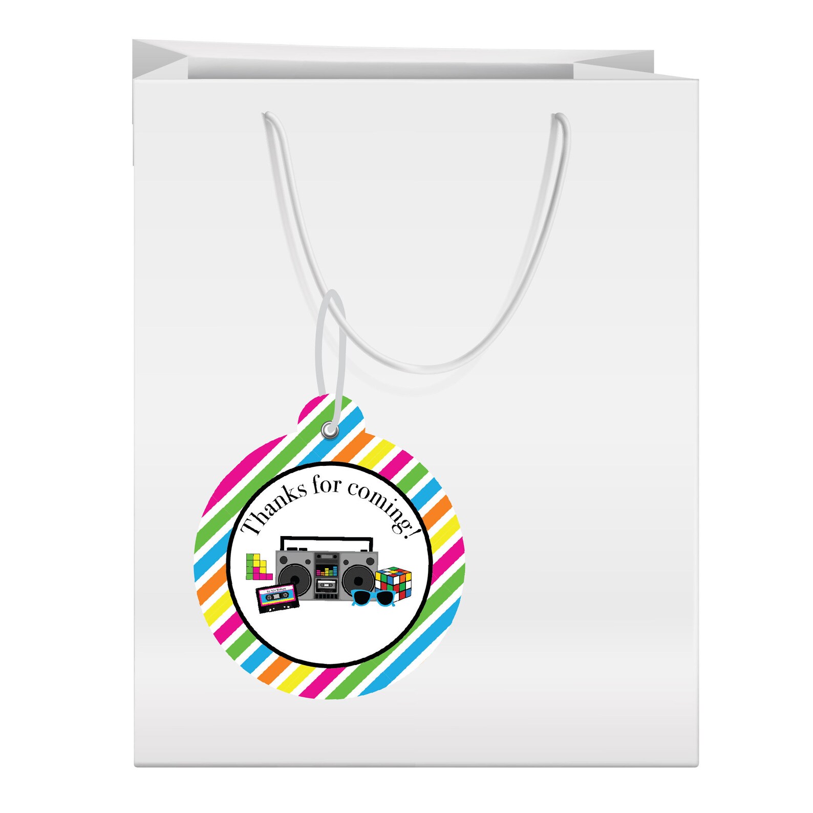 Totally 80's 1980 Eighties Retro Neon Theme PRINTED GIFT | Etsy