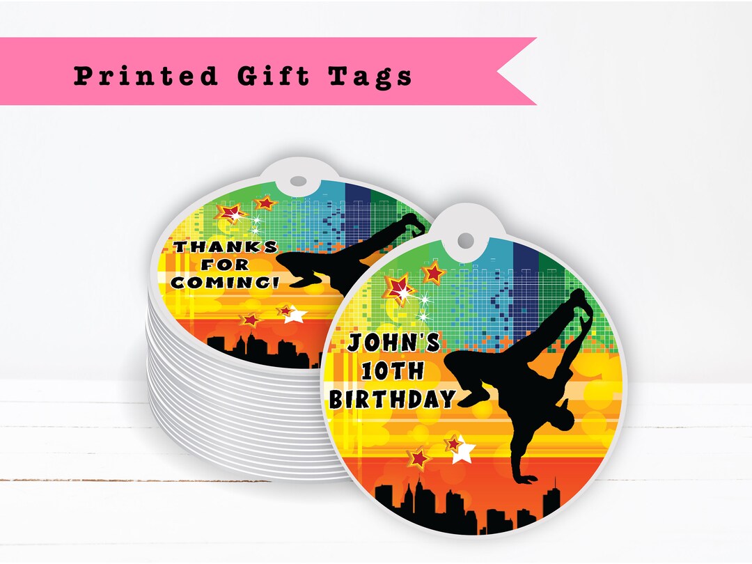 Break Dance Love Dancing Hip Hop Music Just Dance Dancing PRINTED GIFT ...