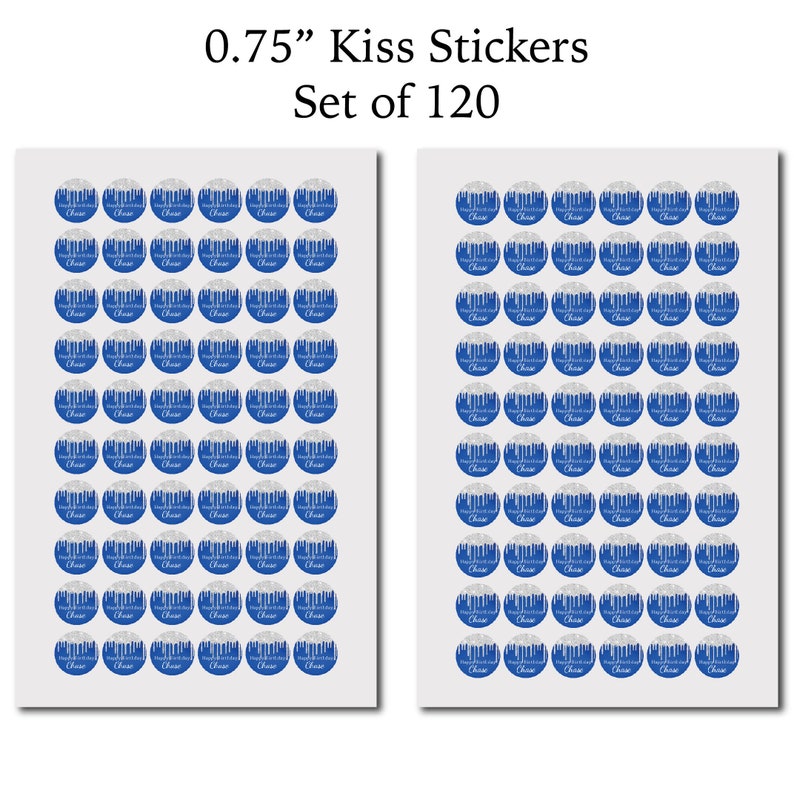 Royal Blue Silver Dripping Glitter Metallic Sparkle Luxury - Etsy