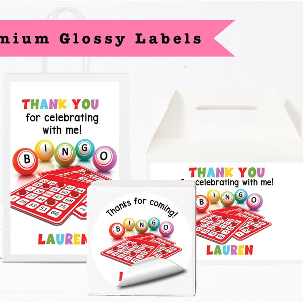 Bingo Treat Bags - Etsy