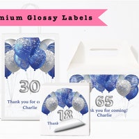 Race Car Nascar Inspired PRINTED GLOSSY LABELS for Party Favor Bags ...