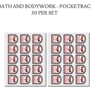 Red Race Car Checkered Flag Two Fast Racing PRINTED GLOSSY - Etsy