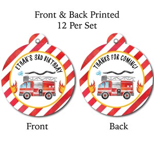 Firetruck Fire Truck Sound the Alarm Watercolor PRINTED GIFT - Etsy