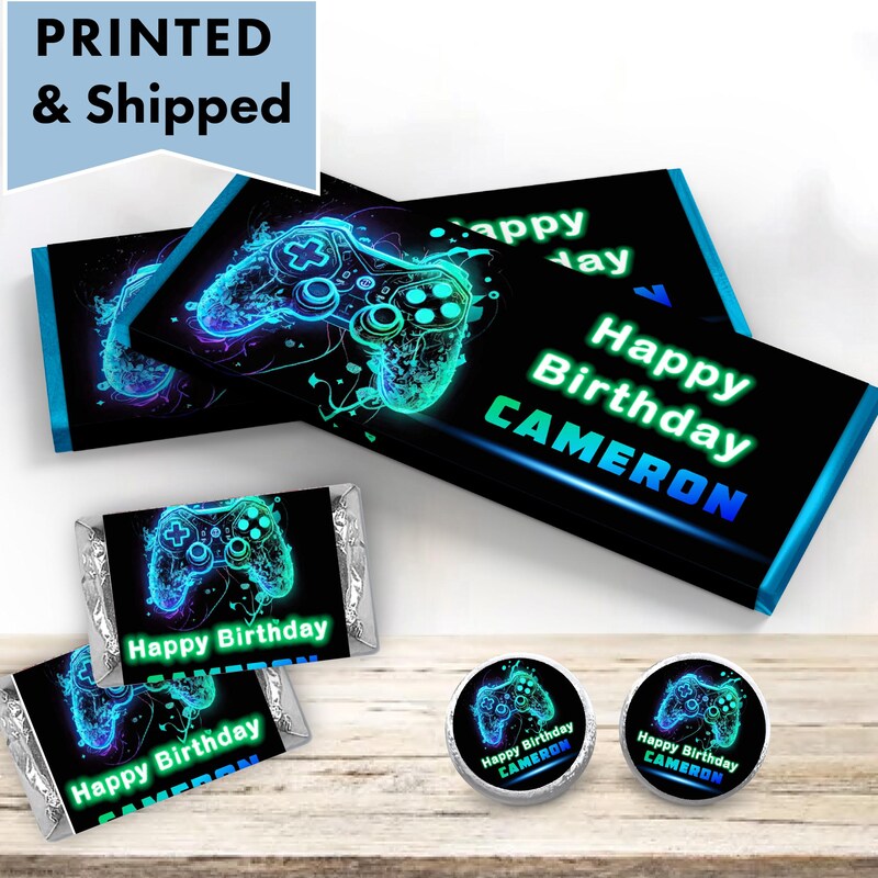 Nintendo Switch Candy Bar Wrapper - Etsy