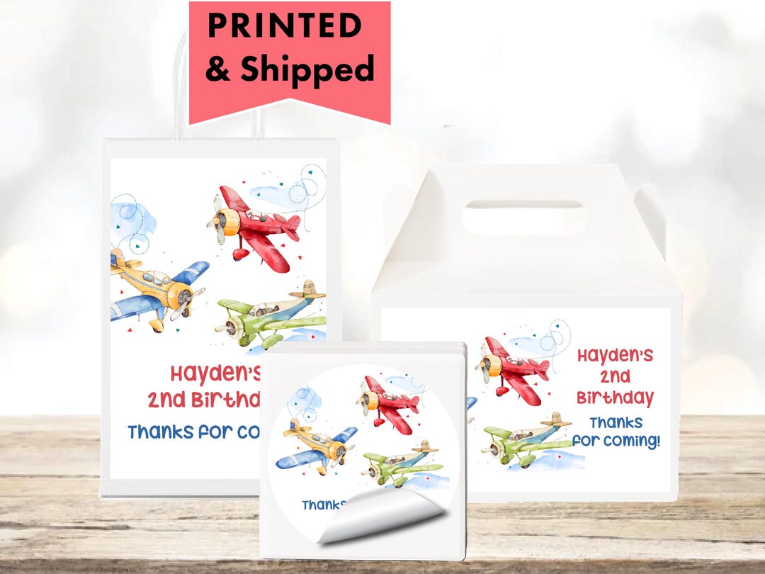 Airplane Planes Time Flies One Year Has Flown by Two Fly Pilot Glossy ...