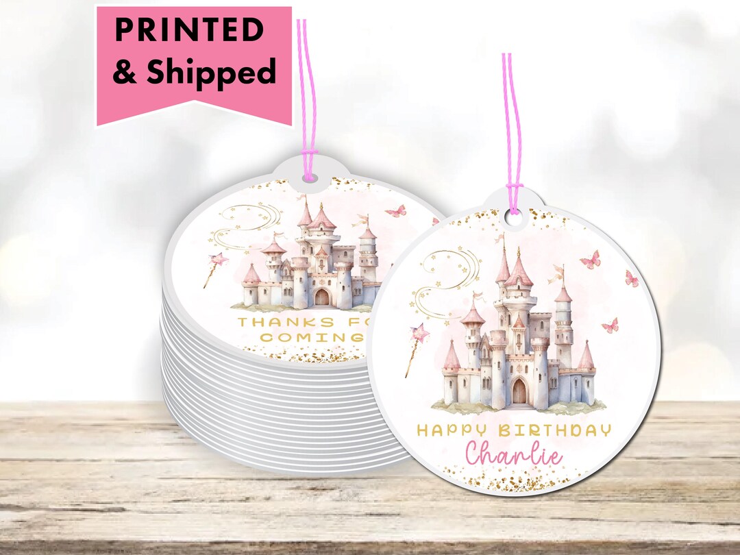 Princess Castle Floral Gold Once Upon A Time Fairy Tale Enchanted Magic ...