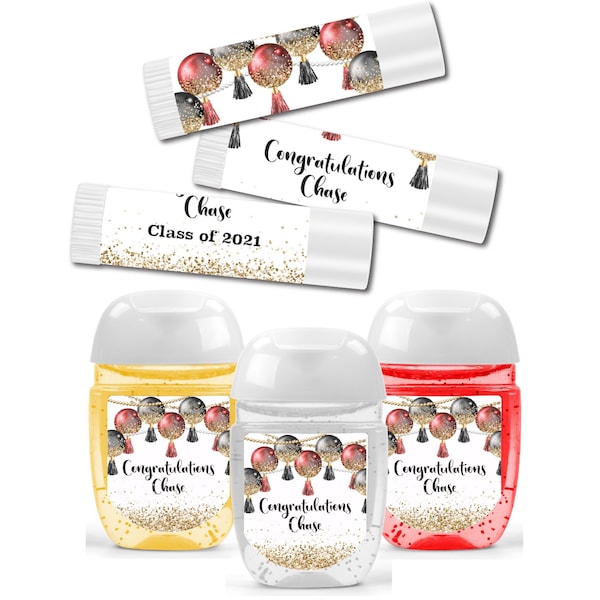 Graduation Chap Stick Favors - Etsy