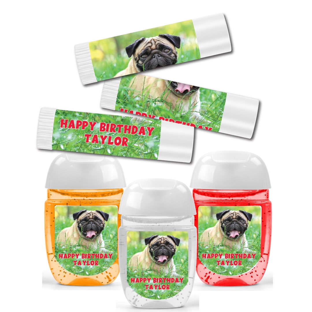 Pug Puppy Dog Pet Animal Fur Baby Adorable Cute Lip Balms - Etsy
