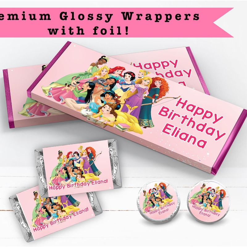 Princess Candy Bar - Etsy