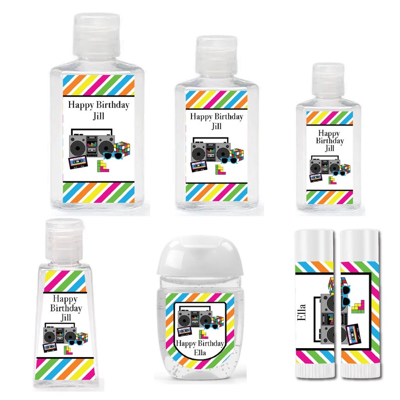 Totally 80's 1980 Eighties Retro Neon Theme PRINTED | Etsy