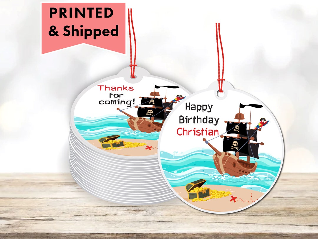 Pirate Ship Treasure Chest Two the Sea Dive Into Five Ahoy Matey - Gift ...