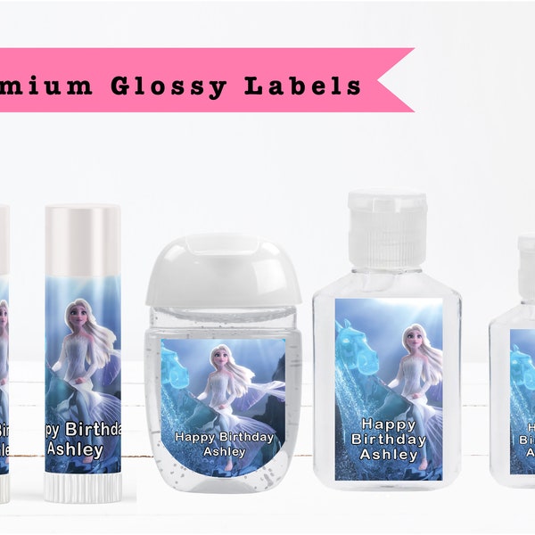 Frozen Labels - Etsy