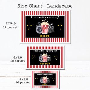 Movie Theatre | Cinema Film Popcorn | Movie Night - PRINTED GLOSSY ...