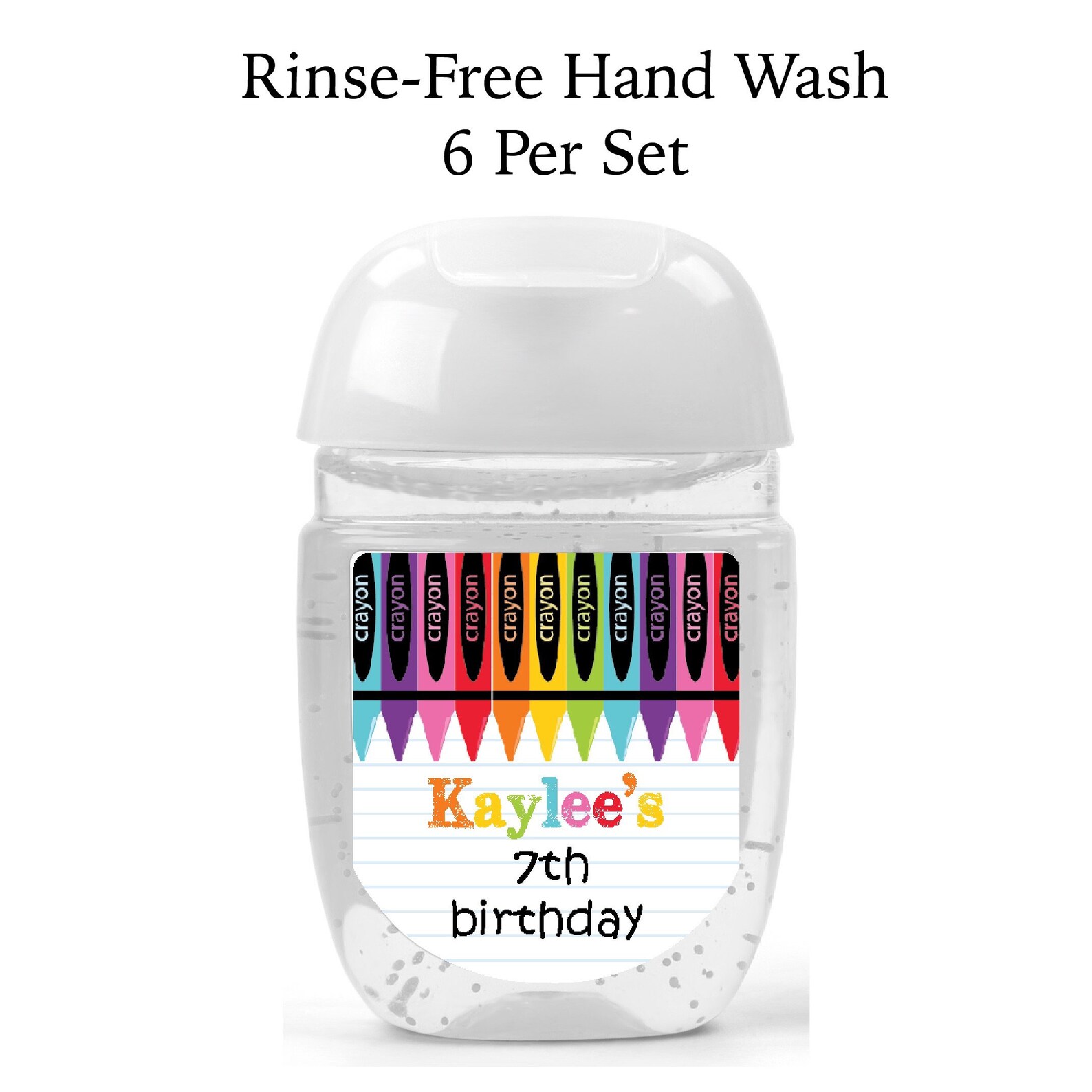 Coloring Crayon Art Colorful Rainbow Lip Balms Chap Stick or - Etsy