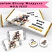 Boxing Party Theme Boxing Gloves PRINTED CANDY BAR Wrappers Labels ...