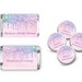 Pastel Rainbow Iridescent Dripping Glitter Metallic Sparkle Luxury ...