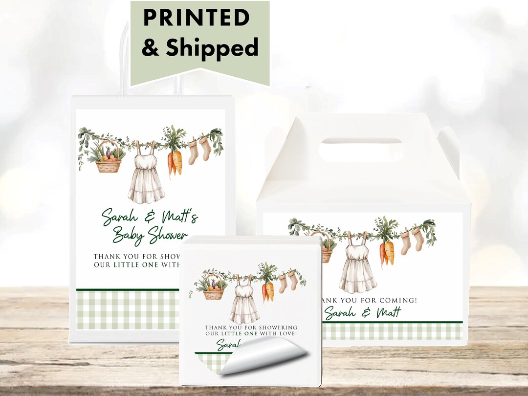 Locally Grown Girl Baby Shower Farmers Market Home Grown Girl Clothes ...