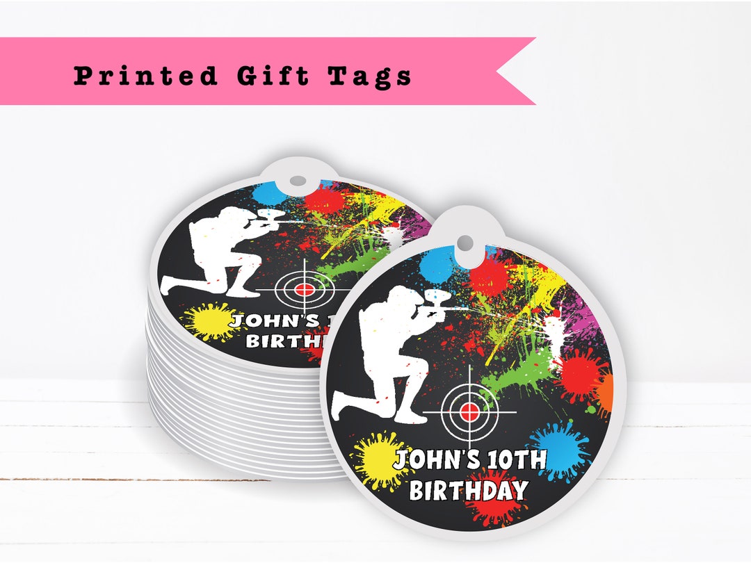 Paintball Paint Splatter Neon Colorful Chalkboard Cool - PRINTED GIFT ...