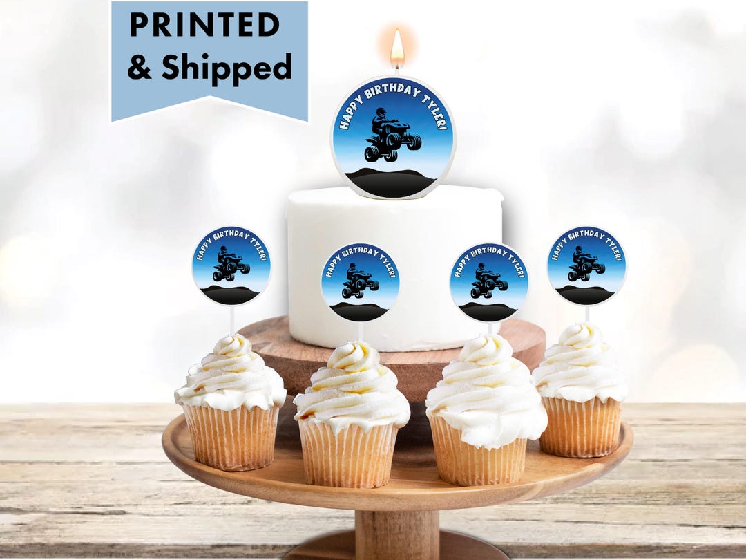 ATV Four Wheeler Monster Quad Extreme Racing 4x4 Cake Decorations ...