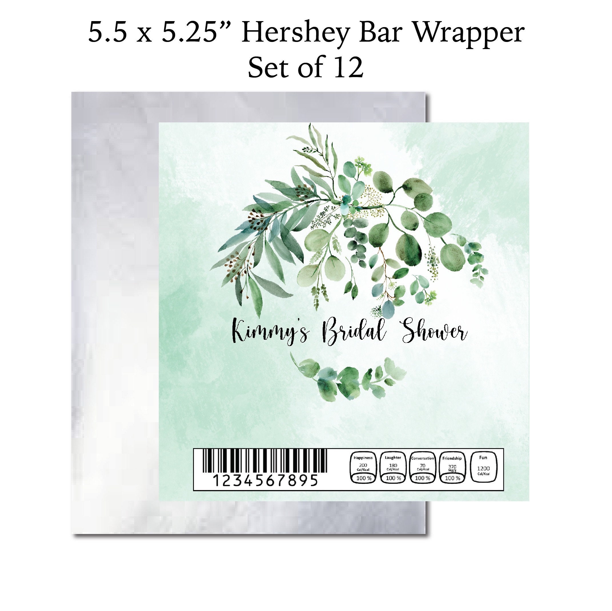 Eucalyptus Greenery Succulent Simple Elegant Watercolor | Etsy