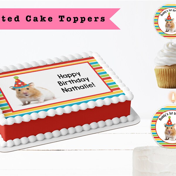 Hamster Cake Topper - Etsy