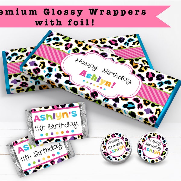 Zebra Candy Bar - Etsy