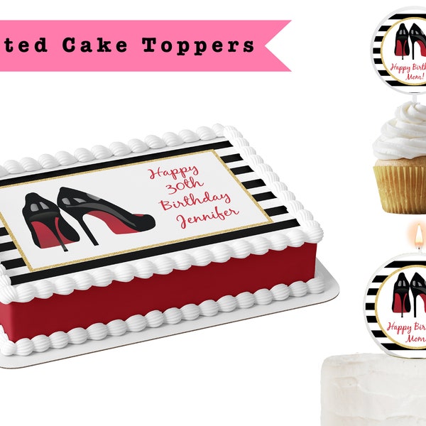 Shoe Cake Topper - Etsy