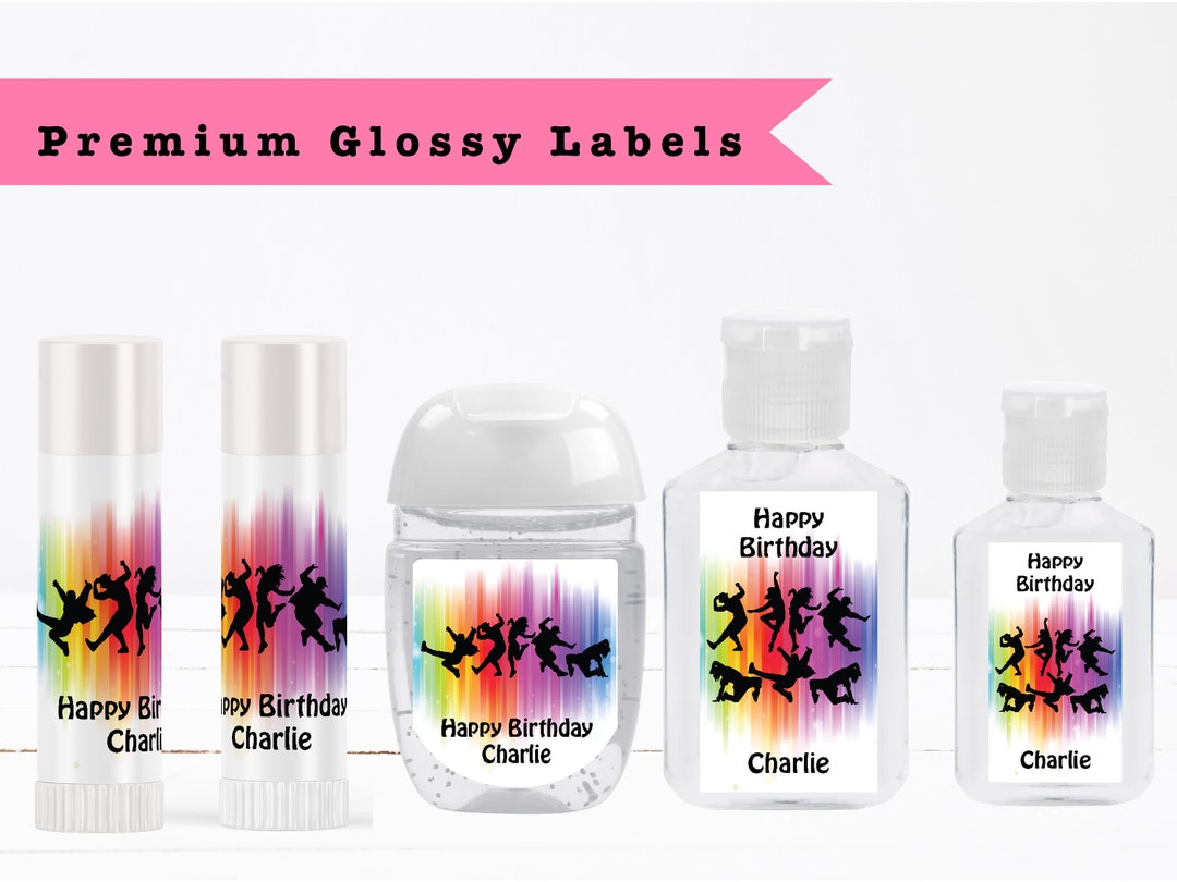 Dance Dancing Party Theme Just Dance Bright Colorful PRINTED GLOSSY ...