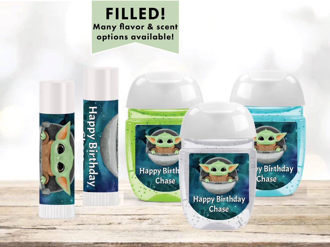 Baby Alien Baby Yoda Inspired - Lip Balms Chap Stick or Hand Wash ...
