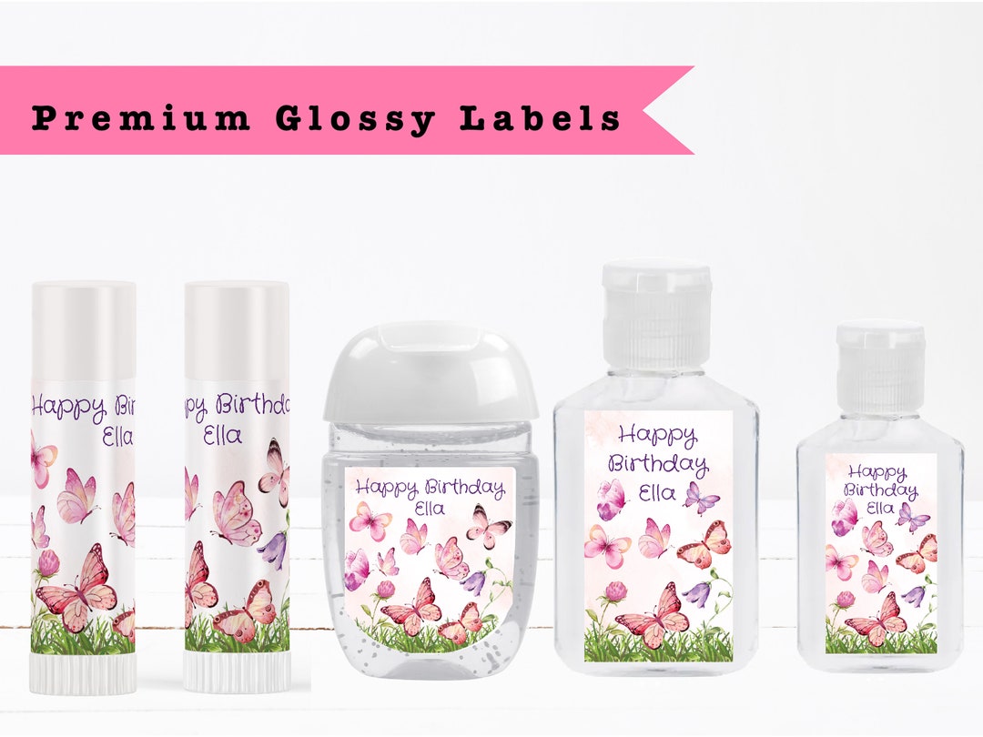 Pink Butterfly Garden Spring Pink Purple Floral Flowers Watercolor ...