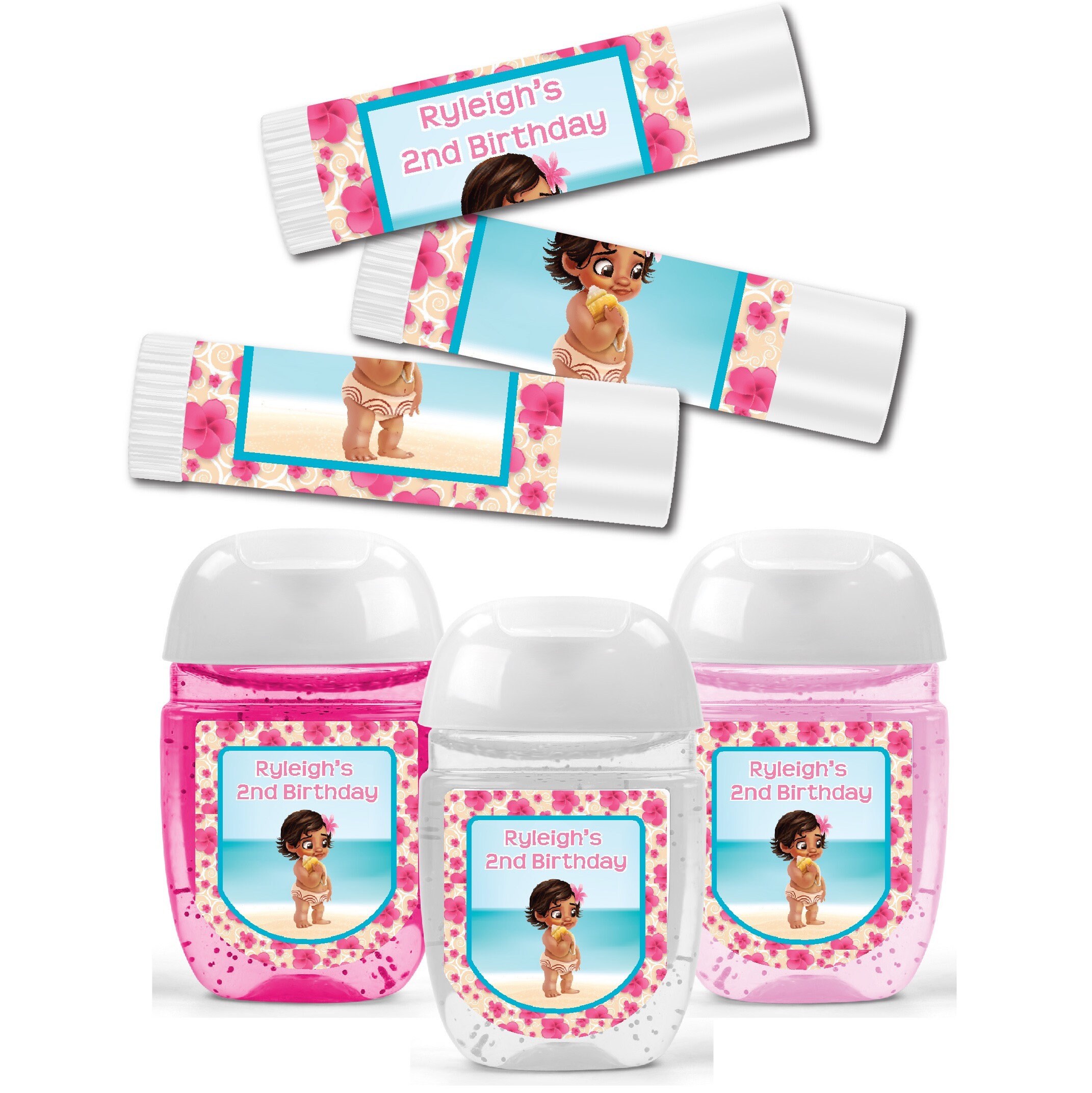 Baby Moana Inspired Lip Balms Chap Stick or Hand Wash Best - Etsy