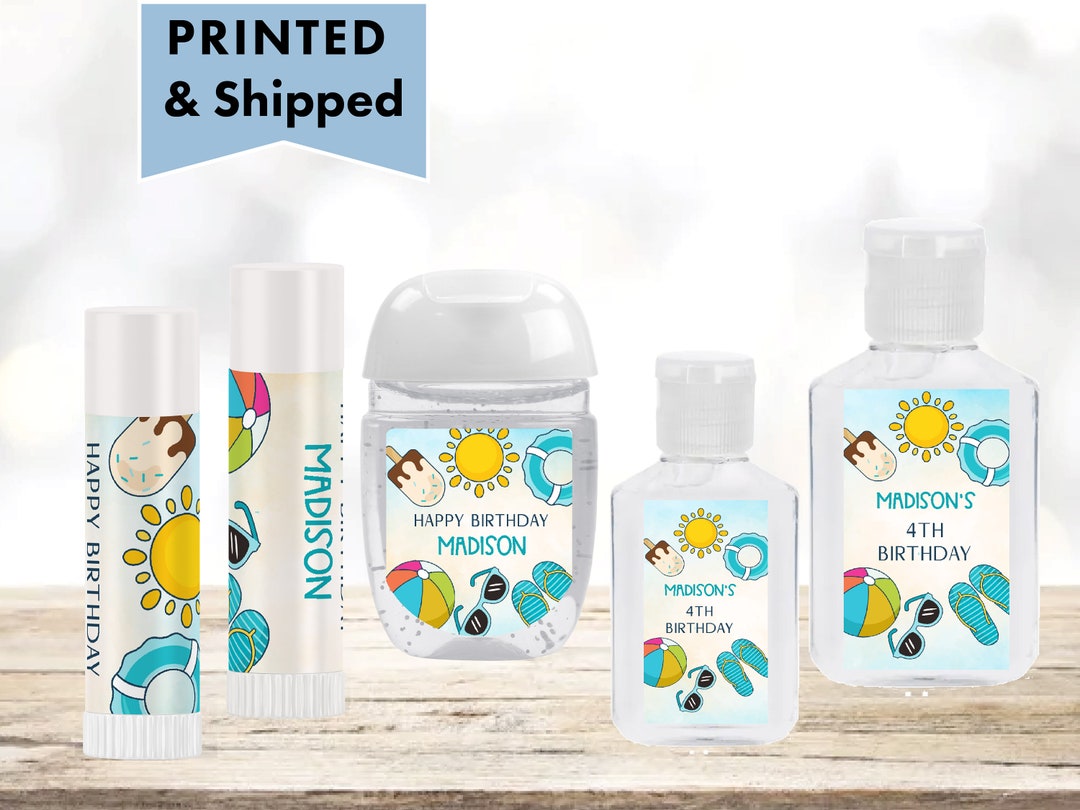 Fun in the Sun Birthday Pool Party Summer Ice Cream Pool Bash Blue ...