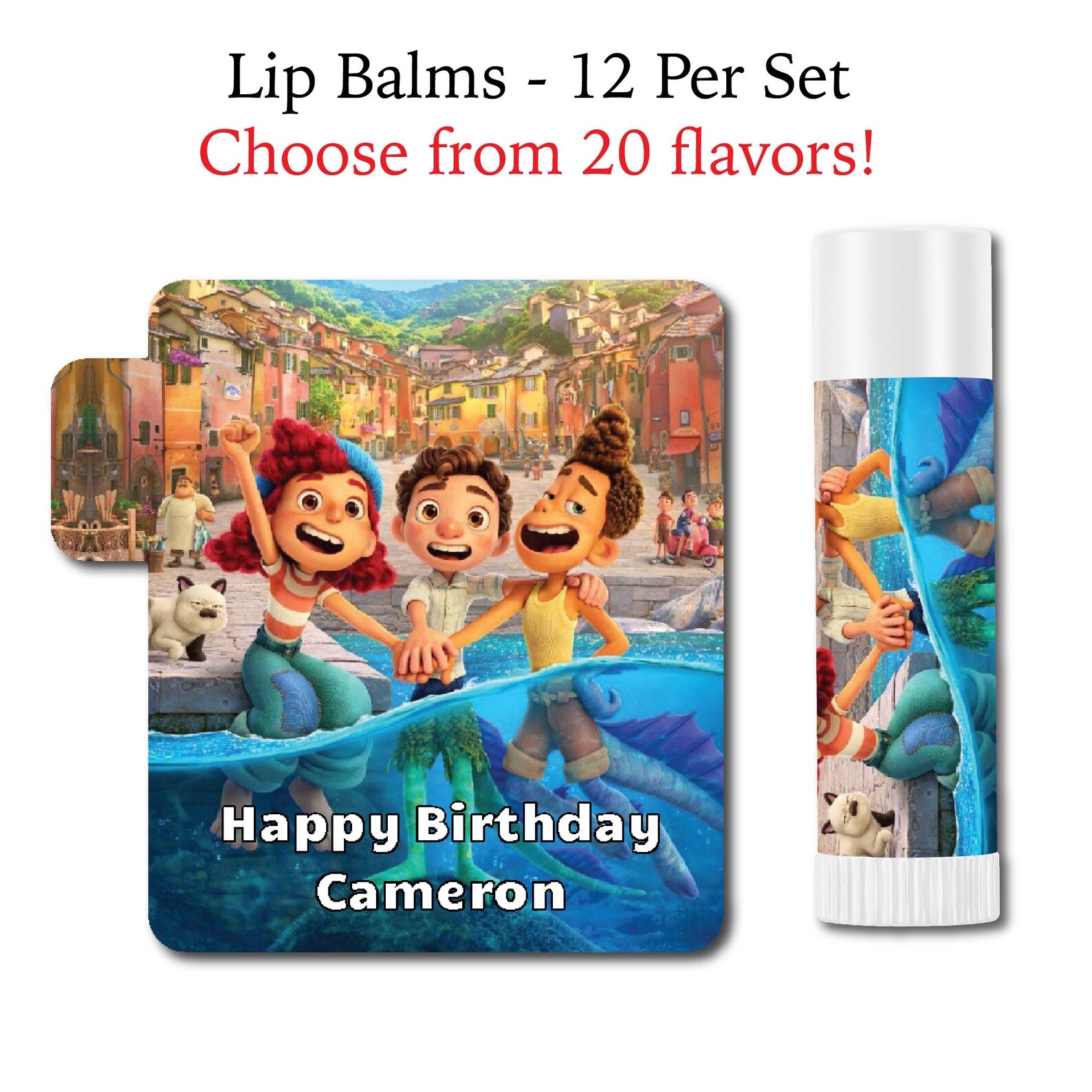 Luca Lip Balms Chap Stick or Hand Wash Best Party Favor | Etsy