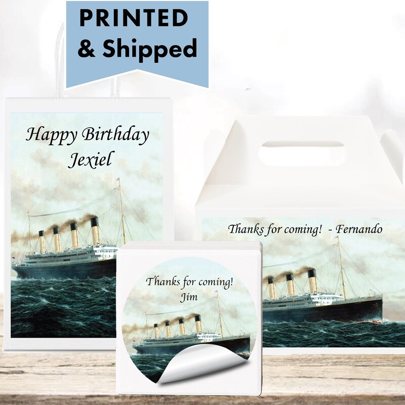 Titanic Sticker - Etsy