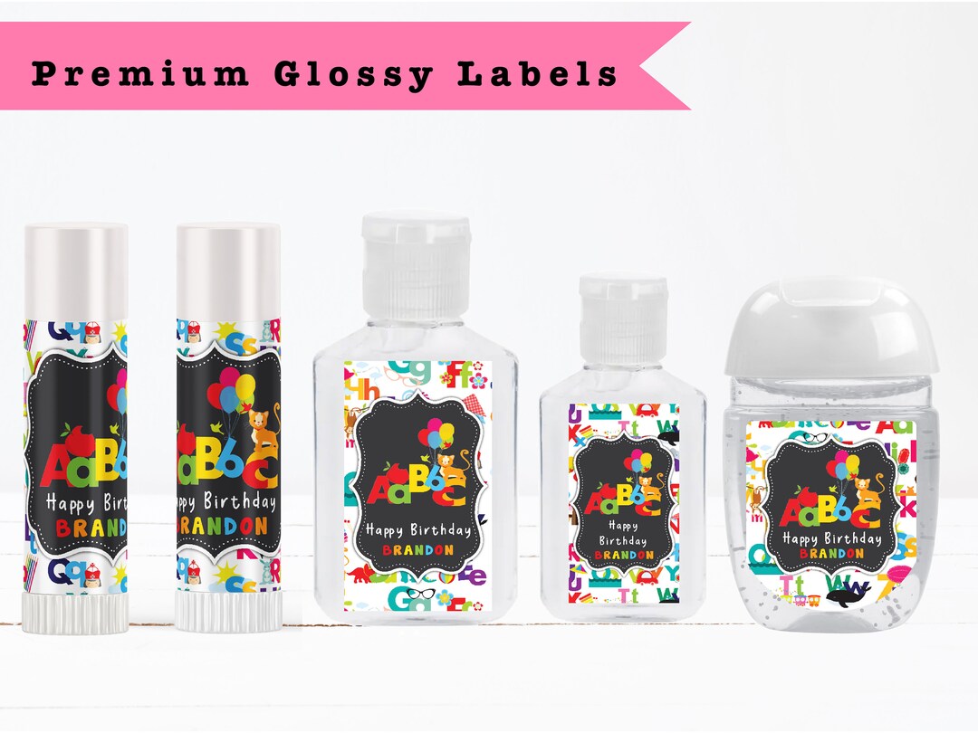 Abc 123 Fun Colorful Alphabet Letters Chalkboard Bright PRINTED GLOSSY ...