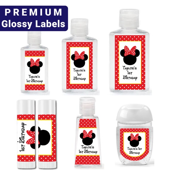 Mouse Head Minnie Inspired Pretty Red Yellow Black Polka Dot - Etsy