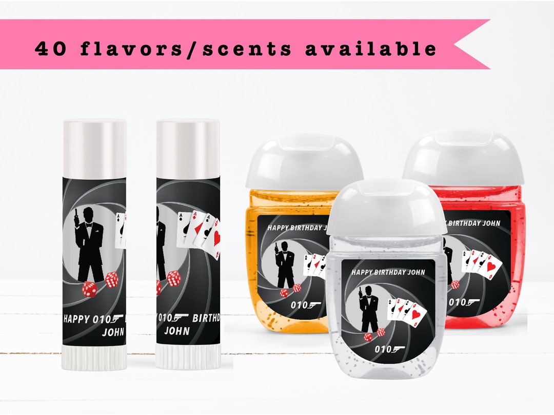 Top Secret Special Agent Spy 007 Casino Mission Lip Balms Chap - Etsy