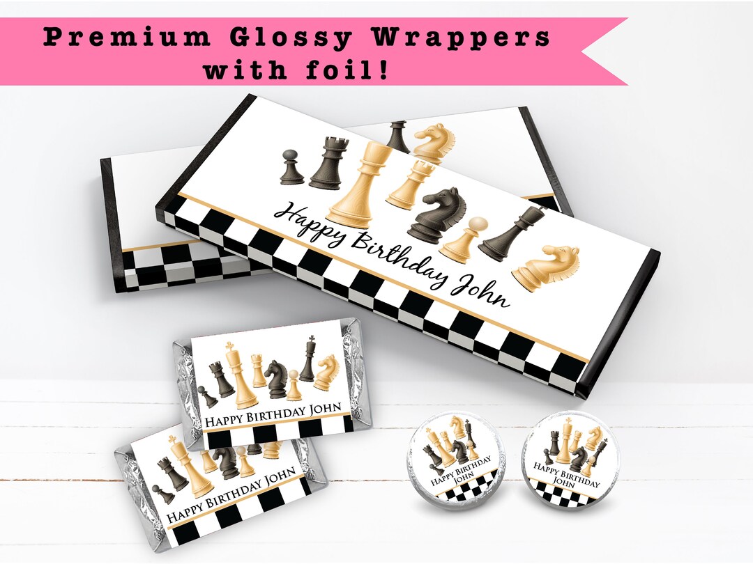 Chess Game Night Chess Board Games Party Chess Player Club PRINTED ...