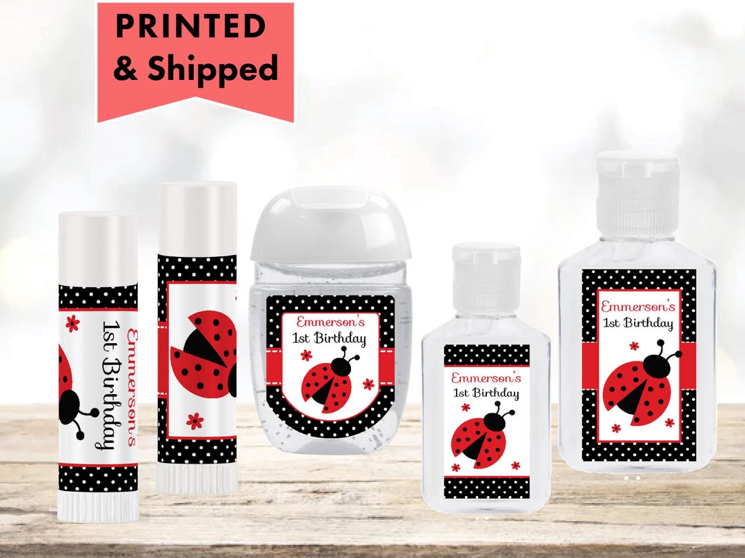 Red Ladybug Little Love Bug Cute Ladybug Black & Red Dots PRINTED ...