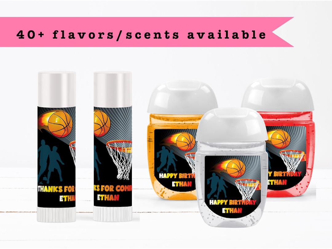 Basketball Sports Basketball Fan Party March Madness Lip Balms Chap ...