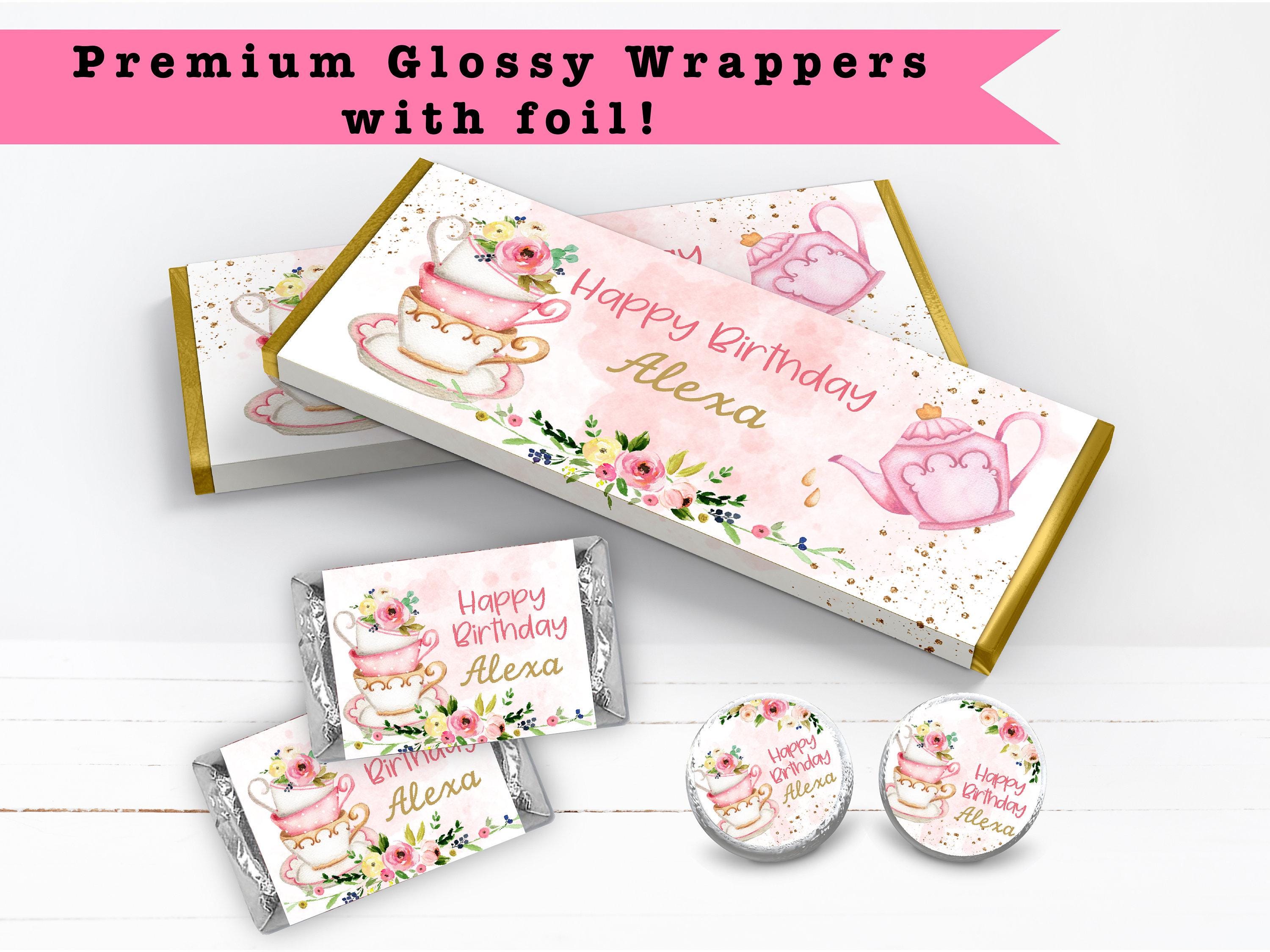 Tea Party Birthday Pink and Gold Par-tea Whimsical High Tea Floral ...