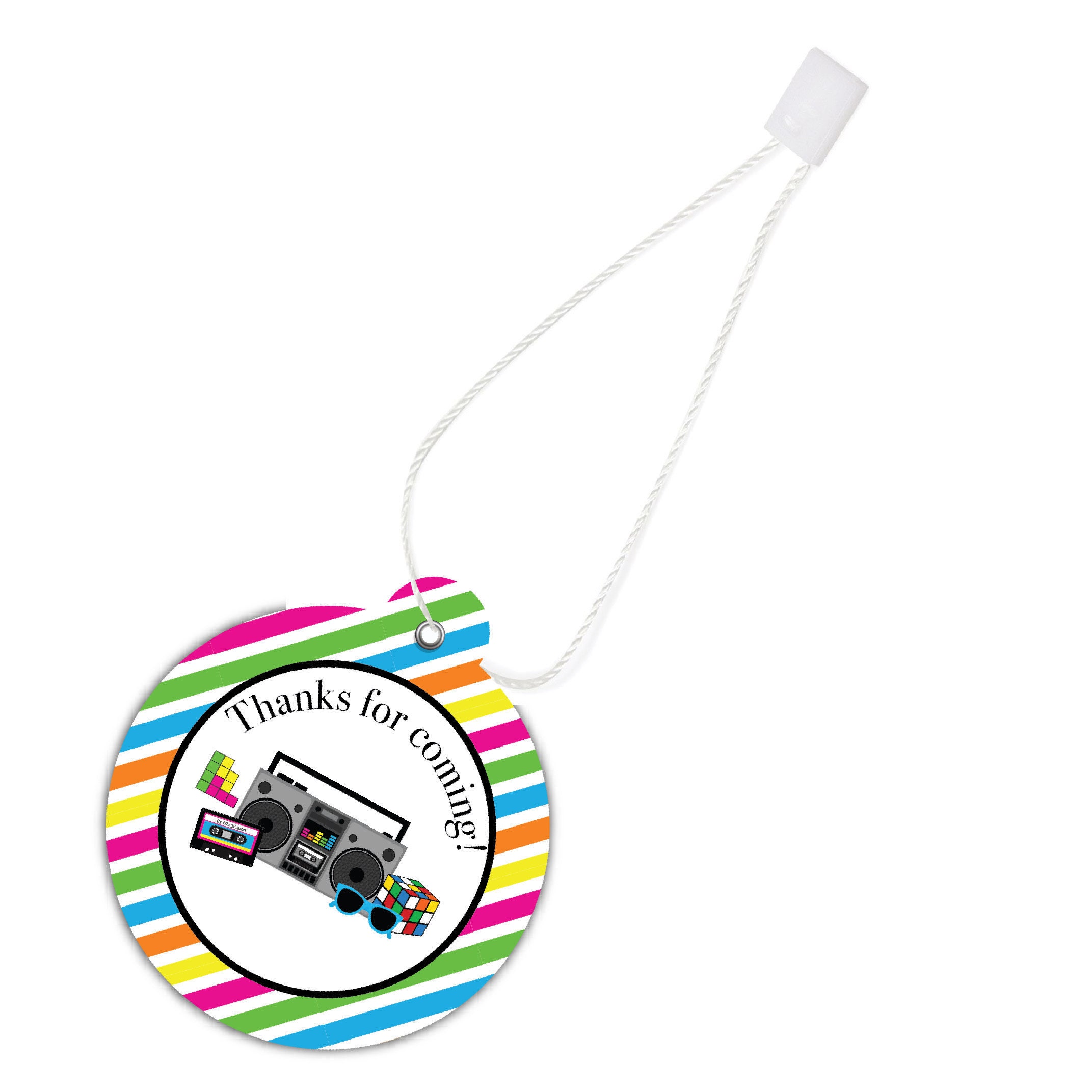 Totally 80's 1980 Eighties Retro Neon Theme PRINTED GIFT | Etsy