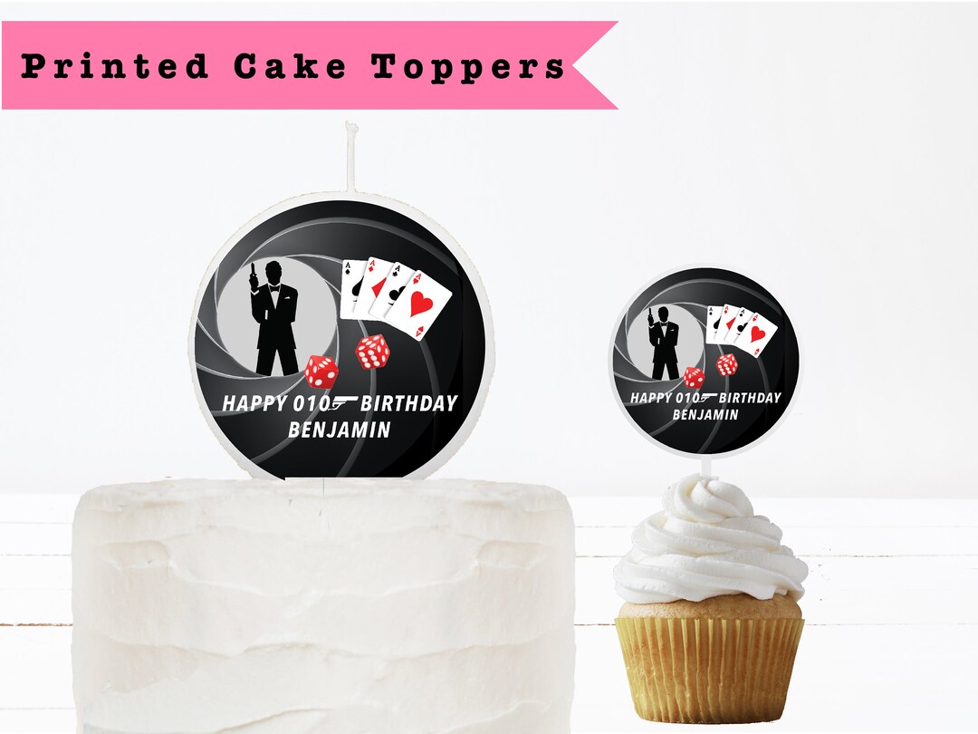 Top Secret Special Agent Spy 007 Casino Mission Personalized Candle ...