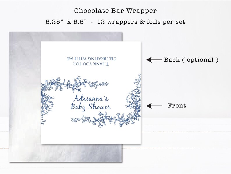 Chinoiserie French Blue White Victorian Floral Vintage Botanical ...